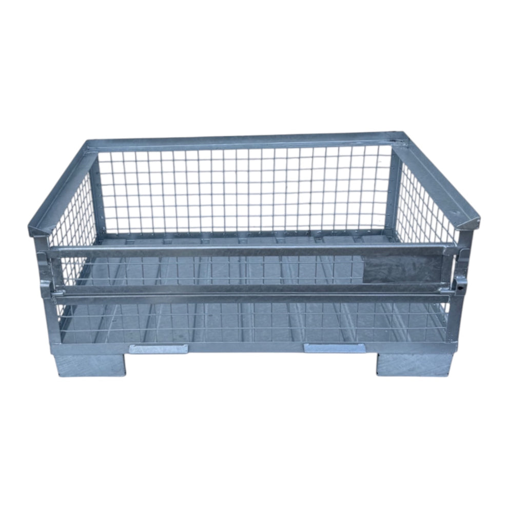 Gitterbox GB022A XL half galvanised new 1240 x 1035 x 550 mm ...